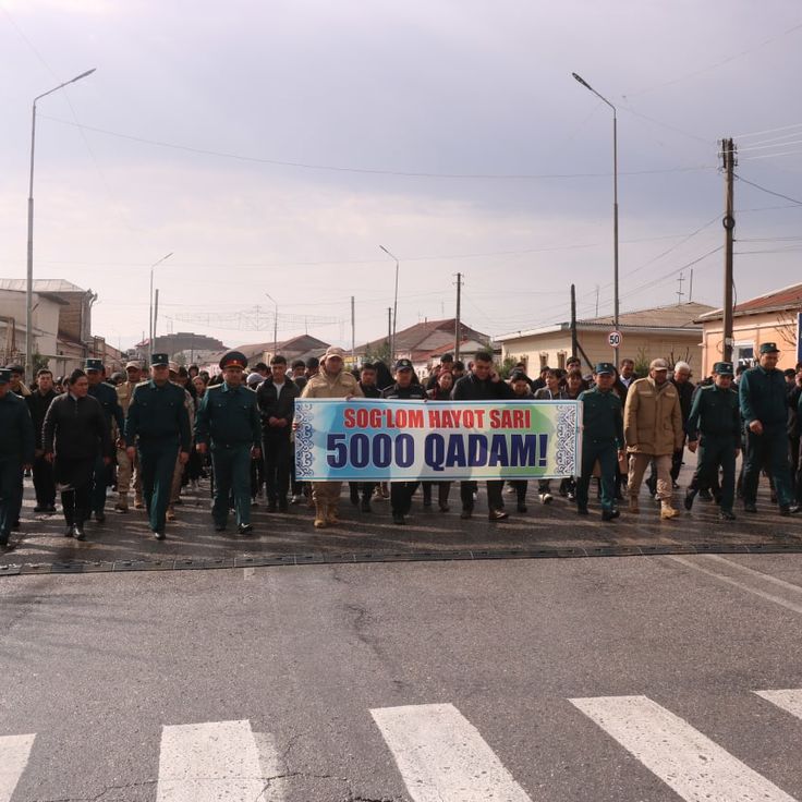 Past Darg‘omda Navro‘z bayrami tadbirlari 5 ming qadam yurish bilan ...