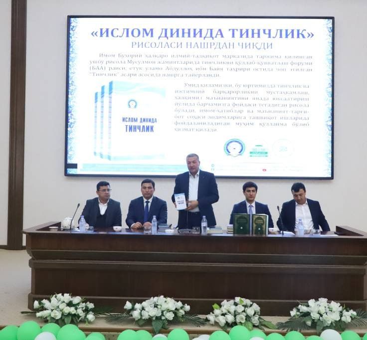 Islomda tinchlik tushunchasi va boshqa din vakillari bilan munosabatda ...